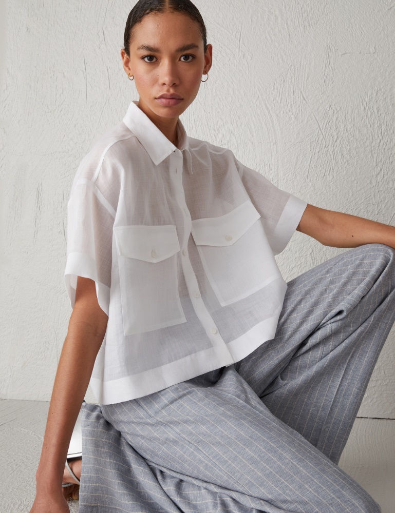 Women's Silk & Cotton Shirts & Blouses | Marella