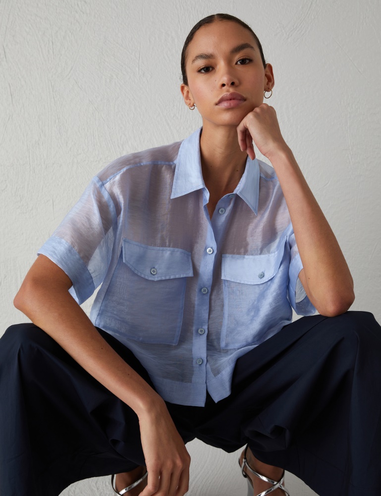 Women's Silk & Cotton Shirts & Blouses | Marella